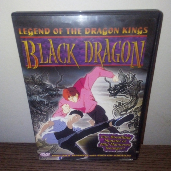 Anime | Media | Legend Of The Dragon Kings Black Dragon Anime Dvd ...